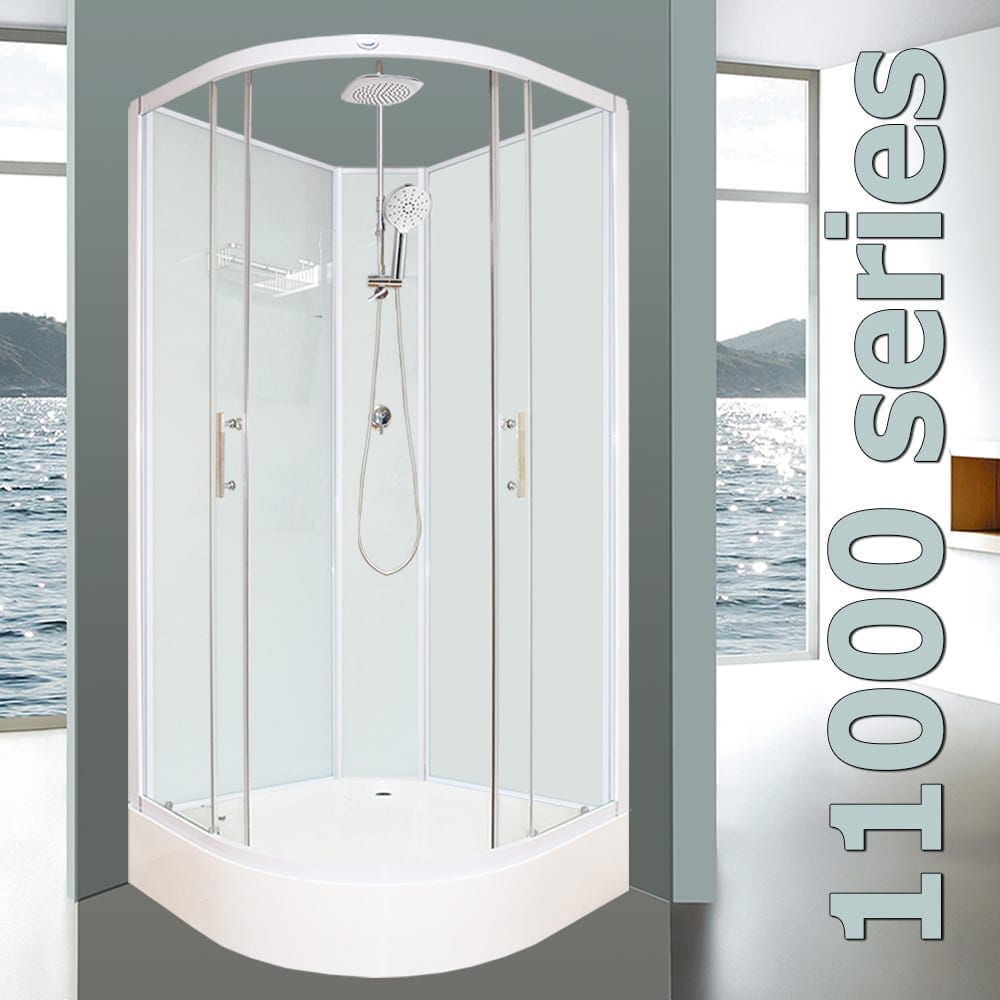 11000 Aqua series shower cubicle - Aeros Showers and Bathroom